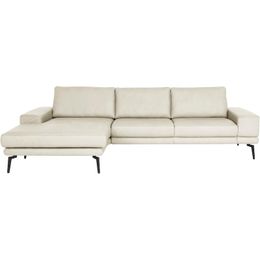 Die PlanBar Ecksofa &raquo;PN-EM20061, wahlweise frei im Raum stellbar&laquo; wahlweise mit echt bezogenem R&uuml;cken und Sitztiefenverstellung B/H/T: 310cm x 86cm x 