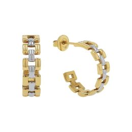 JOOP! Damen JOOP! Paar Creolen &raquo;Schmuck, Geschenk&laquo; gold 20mm, Edelstahl