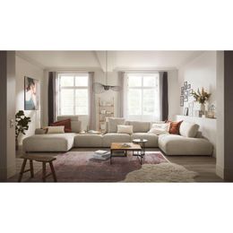 Musterring Wohnlandschaft &raquo;Lucia bequem und viel Platz, U-Form&laquo; Cord-Bezug, inklusive Kopfst&uuml;tze, Gesamtbreite 524 cm grau B/H/T: 504cm x 81cm x 204cm, Cord, 