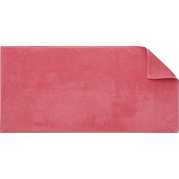 Egeria Handt&uuml;cher &raquo;Elegant&laquo; Uni Programm mit Webkante, reine Baumwolle lila Walkfrottier, Obermaterial: 100% Baumwolle B/L: 50cmx100cm, 2 Stk., Walkfrottier