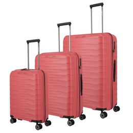 Travelite Herren Travelite Trolleyset &raquo;MOOBY 3-teilig Reisekoffer Hartschale&laquo; mit TSA-Schloss und recyceltem Polypropylen Einheitsgr&ouml;&szlig;e