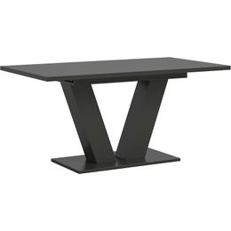 Home Affaire Esstisch &raquo;Motus, ausziehbar 150 -190 cm, inklusive 40 cm Einlegeplatte&laquo; Set, 1 Stk. tlg. V-Gestell mit Bodenplatte, Tisch, K&uuml;chentisch, 