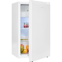 Exquisit K&uuml;hlschrank &raquo;KS117-3-011E weiss&laquo; 84 cm hoch 48 cm breit Perfekte K&uuml;hlung & Gefrierfach: 82 L Mini-Kombi f&uuml;r jede K&uuml;che Praktische T&uuml;rf&auml;cher 