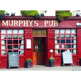 papermoon Fototapete &raquo;Murphy ́s Pub Dingle Bay&laquo; glatt bunt Vlies B/L: 4m x 2,6m, Bahnen: 8 Stk.