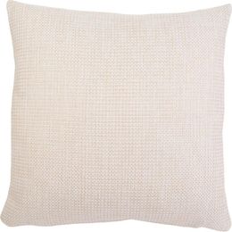 G&ouml;zze Dekokissen &raquo;Dallas&laquo; in vielen Farben beige Obermaterial: 100% Polyester B/L: 40cm x 40cm, 2 Stk.