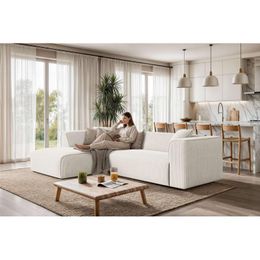 OTTO home Ecksofa &raquo;Merid L-Form, Sofa-Fix, B: 254 cm - OTTO. Verl&auml;ssliche Qualit&auml;t.&laquo; Ottomane rechts/links, belastbar bis 460kg, nicht modulare Sofa 