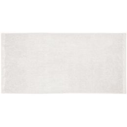Strandtuch &raquo;Heckettlane Strandtuch Grant&laquo; Strandtuch aus hochwertige Baumwolle, 650gr/m&sup2; wei&szlig; Frottee, Baumwolle B/L: 90cmx180cm, 1 Stk., Frottee