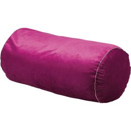 Pad Dekokissen &raquo;Elegance&laquo; Design als Basic, aus Samt, elegante Optik pink Polyester B/L: 29cm x 75cm, 1 Stk.