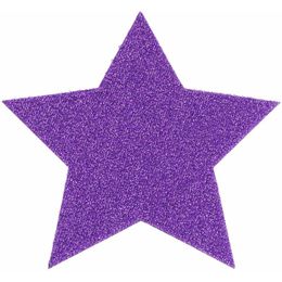 PRIMAflor-Ideen in Textil Platzset &raquo;Stern, Weihnachtsdeko&laquo; auch ideal als Untersetzer oder Dekoration, Gr&ouml;&szlig;e 16,5 oder 29,5 cm lila B/L: 16,5cm x 