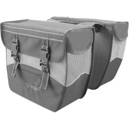 GREENLANDS BICYCLE BAGS Fahrradtasche &raquo;Greenlands Doppel Tasche&laquo; wei&szlig; B/H/T: 35cm x 31cm x 16cm Fahrradtasche