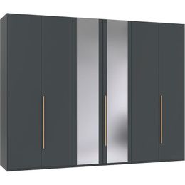 wimex Dreht&uuml;renschrank &raquo;London in den Breiten 180cm, 225cm und 270cm erh&auml;ltlich, inkl. Spiegel&laquo; Kleiderschrank wahlweise mit Basic- o. Premium-Ausstattung 