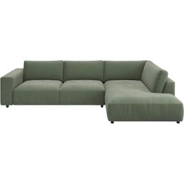 Musterring Ecksofa &raquo;MR LUCIA, Luxuri&ouml;se Wohlf&uuml;hlgarnitur von &laquo; Erstklassige Kammerkissen, komfortable Umbauecke & zeitloser Look gr&uuml;n 94% Polyester, 6% Nylon B/H