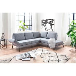 3C Candy Ecksofa &raquo;Kairo Multifunktion-Sofa, bequem und viele Komfortfunktionen, L-Form&laquo; inklusive Drehsitz-, Armlehnen- und R&uuml;ckenverstellung blau 54%