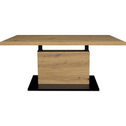 M&auml;usbacher Couchtisch &raquo;Lift Couchtisch&laquo; h&ouml;henverstellbar von 49-68 cm, Breite 120 cm, Metallgestell braun B/H/T: 120cm x 68cm x 70cm