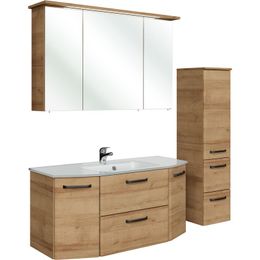 Badm&ouml;bel-Set &raquo;Quickset 318, mit T&uuml;rd&auml;mpfer&laquo; 4 Stk. tlg. Holzwerkstoff B/H/T: 142cmcm x 200cmcm x 48cmcm