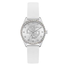 Guess Damen Quarzuhr &raquo;AVA&laquo; Armbanduhr, Damenuhr, Silikonarmband, analog Einheitsgr&ouml;&szlig;e