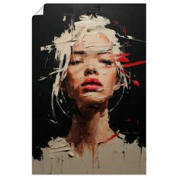 Artland Wandbild &raquo;Fierce Serenity II&laquo; Bilder von Frauen 1 Stk. tlg. als Alubild, Leinwandbild, Poster, Wandaufkleber in verschied. Gr&ouml;&szlig;en bunt Papier B/H/T: 
