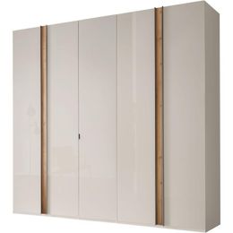 Wiemann Kleiderschrank &raquo;Lagos&laquo; in 4 Breiten und mit 3 verschiedenen Ausstattungspaketen erh&auml;ltlich, inkl. T&uuml;rend&auml;mpfung beige Floatglas, Holzwerkstoff