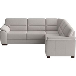 Sit & More sit&more Ecksofa &raquo;Montego L-Form, B: 256 cm, gro&szlig;e Stoffauswahl, Komfort Sitzh&ouml;he 46cm&laquo; wahlweise mit Schlaffunktion und Schubkasten beige 95% 