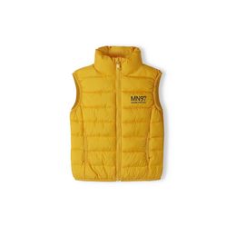 MINOTI Weste Jungen Gr&ouml;&szlig;e 92/96 curry / schwarz