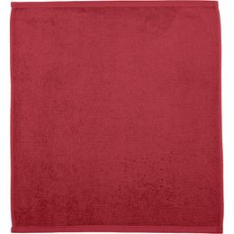 Ross Geschirrtuch &raquo;K&uuml;chen-Frottiertuch, 50x50 cm&laquo; vielseitig einsetzbarer K&uuml;chenhelfer aus 100% Baumwolle, unifarben rot 100% Baumwolle 2 Stk., 100 % 