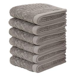 OTTO home Gaestehandtuecher &raquo;Regona, G&auml;stehandt&uuml;cher 30x50cm, flauschig und weich, 500 gr/m&sup2;&laquo; Premium Handt&uuml;cher mit Bord&uuml;re, Set, 100% Baumwolle, 5 