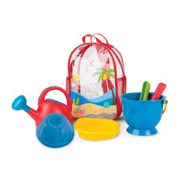 HAPE Sandform-Set &raquo;Strandrucksack Grundausstattung&laquo; bunt Kunststoff Einheitsgr&ouml;&szlig;e
