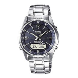 CASIO FUNK Herren Funkchronograph &raquo;LCW-M100DSE-2AER&laquo; Solaruhr, Armbanduhr, Herrenuhr, Edelstahlarmband, Saphirglas silber Einheitsgr&ouml;&szlig;e