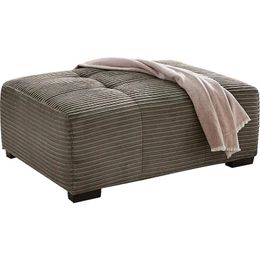 Jockenh&ouml;fer Hocker &raquo;Severino, B: 119 cm&laquo; f&uuml;r ein komfortables Sitzgef&uuml;hl grau Cord: 95% Polyester, 5% Nylon B/H/T: 119cm x 44cm x 100cm, Cord