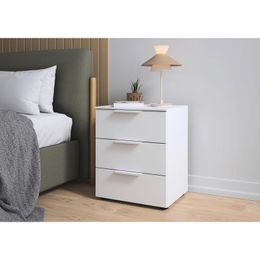 LeGer Home by Lena Gercke Nachtkommode &raquo;Nachttisch Nachtschrank Nachtkonsole SERINA eleganter Eyecatcher&laquo; inkl. SOFT-CLOSE-FUNKTION, mit 3 Schubk&auml;sten