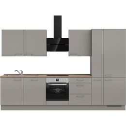 Nobilia K&uuml;chenzeile &raquo;"Laser II", NEU: individuell anpassbar mit gratis Profi-Beratung&laquo; vormontiert, 330 cm breit, optional mit verschiedenen E‐Ger&auml;te-