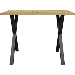 M&auml;usbacher Tresentisch &raquo;Bartresentisch Metall&laquo; Bartresentisch Metallgestell, H&ouml;he 109 cm braun B/H/T: 120cm x 109cm x 70cm