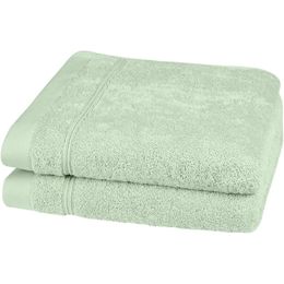Ross Handt&uuml;cher &raquo;Rubin&laquo; 100% Baumwolle braun Frottier, Baumwolle B/L: 50cmx100cm, 2 Stk., Frottier