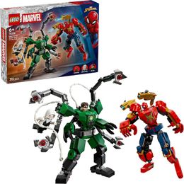 Lego Konstruktionsspielsteine &raquo;Mech-Duell: Spider-Man vs. Doc Ock (76338), Lego Super Heroes&laquo; Made in Europe Einheitsgr&ouml;&szlig;e Konstruktionsspielsteine