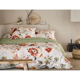 Irisette Wendebettw&auml;sche &raquo;Zobel 8854&laquo; 2 Stk. kuschelig weich und traumhaft leicht bunt Biber, Obermaterial: 100% Baumwolle B/L: 155cm x 220cm, 1 Stk., 1 Stk., 