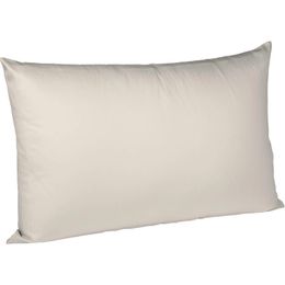 Fleuresse Kissenbezug &raquo;Colours Mako Satin, 100% Baumwolle, mit Rei&szlig;verschluss&laquo; Mako Satin, gl&auml;nzend, glatt, Premium Qualit&auml;t beige Mako-Satin, Mako-