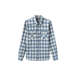 883Police Button Up Shirt 'Ellake' male size XL Cobalt blue / White