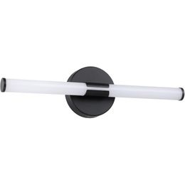 Eglo Spiegelleuchte &raquo;RAMOLA Spiegellampe - Stahl - LED - 7,5W - IP44&laquo; LED-Modul 1 Stk. Kaltwei&szlig; Neutralwei&szlig; Warmwei&szlig; Wandlampe, Badezimmerlampe, Bad, 