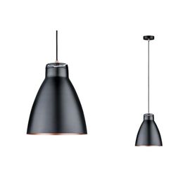 Paulmann Pendelleuchte &raquo;Neordic Roald max. 1x20W Schwarz matt/Kupfer m 230V Metall/Marmor&laquo; E27 1 Stk. E27 bunt 1, &Oslash; 26cm, 1 Stk.