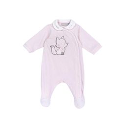 Chicco Schlafanzug Gr&ouml;&szlig;e 68 dunkelgrau / rosa / wei&szlig;