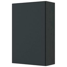 Welltime H&auml;ngeschrank &raquo;Livorno&laquo; Push-to-Open grau grafitgrau, B/H/T: 40cm x 64cm x 20cm, T&uuml;ren: 1 Stk.