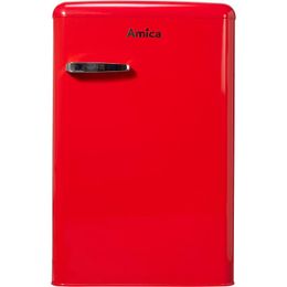 Amica K&uuml;hlschrank &raquo;KSR 361 160 R&laquo; 87,5 cm hoch 55 cm breit silber 4-Sterne-Fach