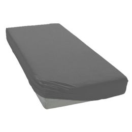 bellana Spannbettlaken &raquo;bellana Frottier&laquo; weich und angenehm zur Haut grau Frottee, Obermaterial: 80% Baumwolle, 20% Polyester B/L: 200cm, 1 Stk., 