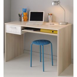 Parisot Kinderschreibtisch &raquo;Charly&laquo; Jugendschreibtisch, Schreibtisch wei&szlig; B/H/T: 109cm x 75cm x 59cm