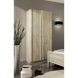 Wiemann Kleiderschrank &raquo;Meran&laquo; beige Holzwerkstoff B/H/T: 99,4cm x 216cm x 58cm, T&uuml;ren: 2 Stk.