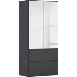 Rauch Dreht&uuml;renschrank &raquo;Kleiderschrank Schrank Garderobe COSTA in den Breiten 91/136/181 cm&laquo; in 3 Ausstattungen BASIC/CLASSIC/PREMIUM, mit Spiegel, 