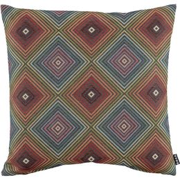 HOCK Dekokissen &raquo;Selin&laquo; orientalischen Stil, Kissenh&uuml;lle mit F&uuml;llung, 1 St&uuml;ck bunt Baumwolle B/L: 50cm x 50cm, 1 Stk.