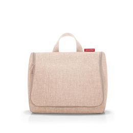 Reisenthel Herren Reisenthel Kulturbeutel &raquo;Reisenthel toiletbag XL&laquo; inkl. Spiegel mit Klettverschluss beige B/H/T: 28cm x 23cm x 10cm