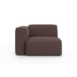 OTTO home Sessel &raquo;Sofa-Eckelement, Ma&szlig;e B/T/H: 109/97/46 cm&laquo; als Modul oder separat verwendbar, f&uuml;r individuelle Zusammenstellung braun 100% Polyester
