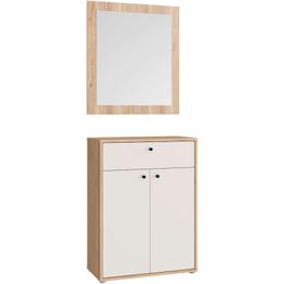 FORTE Garderoben-Set &raquo;Kendray&laquo; 2 Stk. tlg. Holzwerkstoff B/H/T: 73,7cmcm x 200cmcm x 34,9cmcm